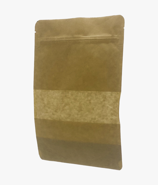 Doypack Kraft 500g Con Ventana, Zipper y Abre-fácil | Pack 1050 ...